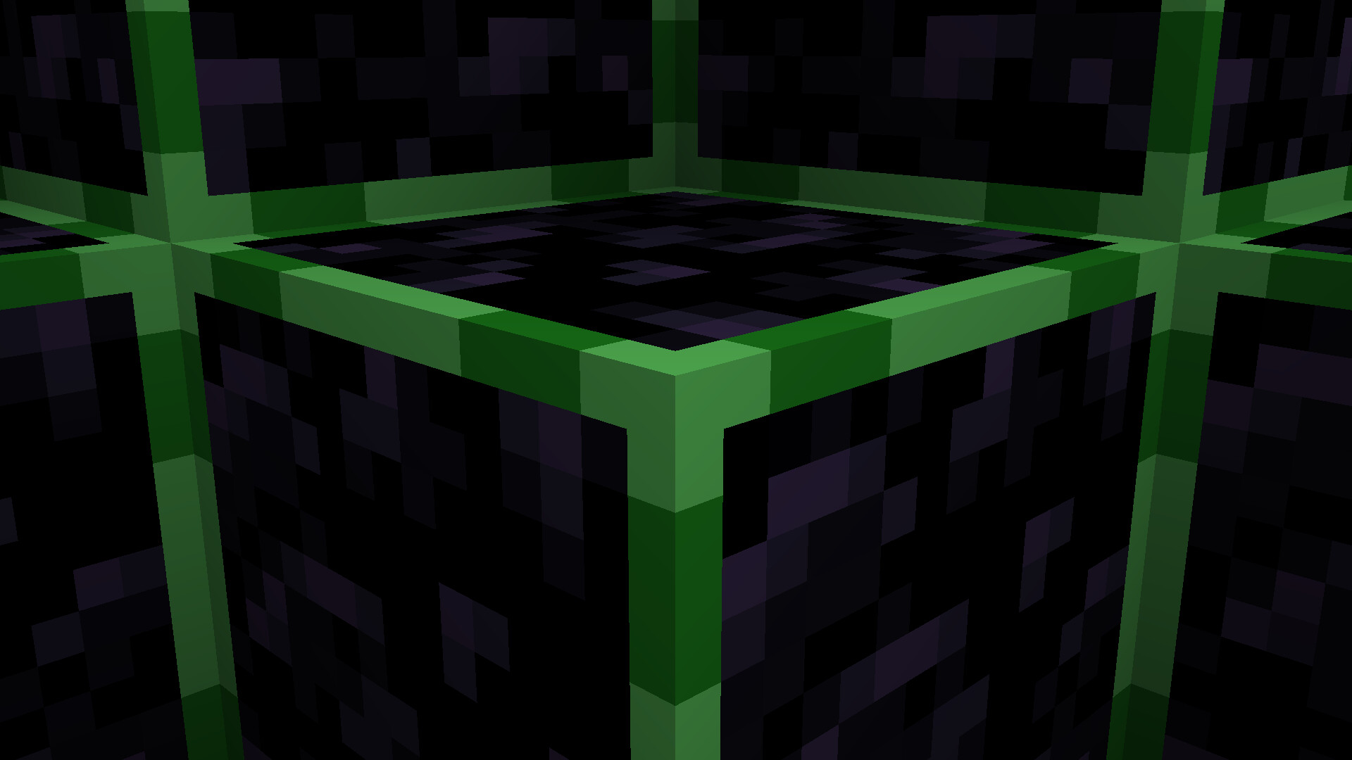 Obsidivision - visible obsidian borders Minecraft Texture Pack