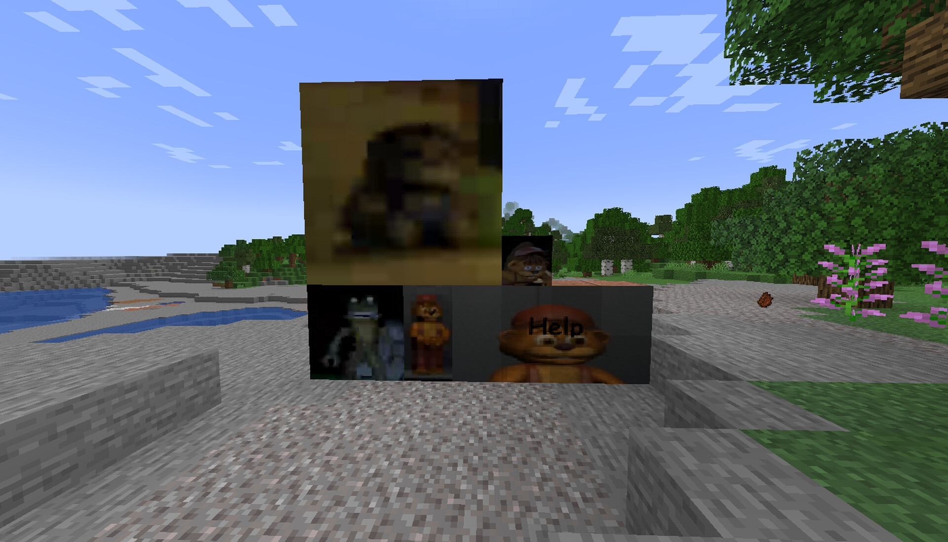 Low Quality Tyke & Sons Lumber Co. Paintings Minecraft Texture Pack