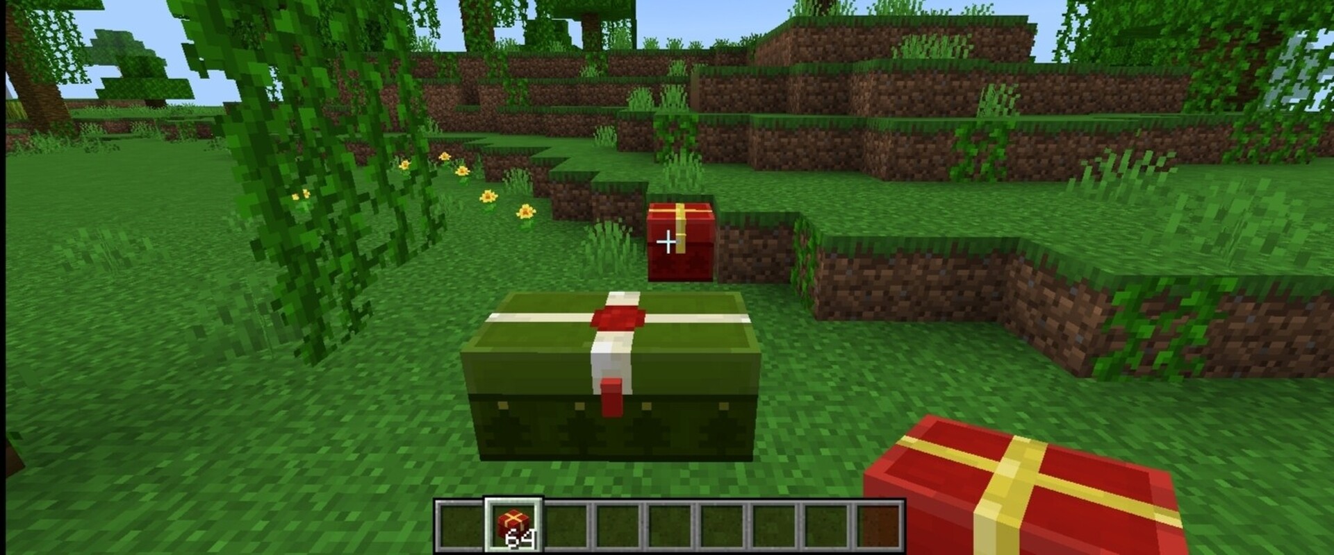 Java Festive Chests (Bedrock Edition) Minecraft Texture Pack