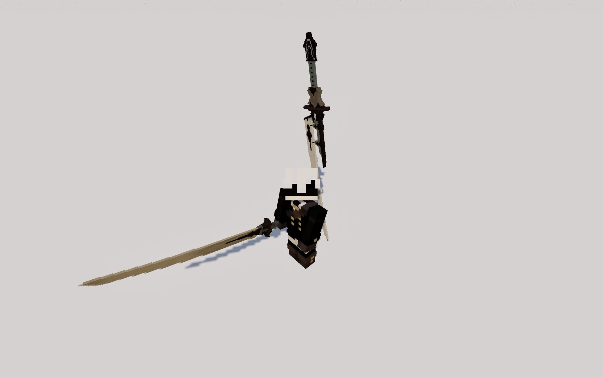 NieR: Automata Weapons | 22-pack | CIT Optional | 1.12.2+ Minecraft ...