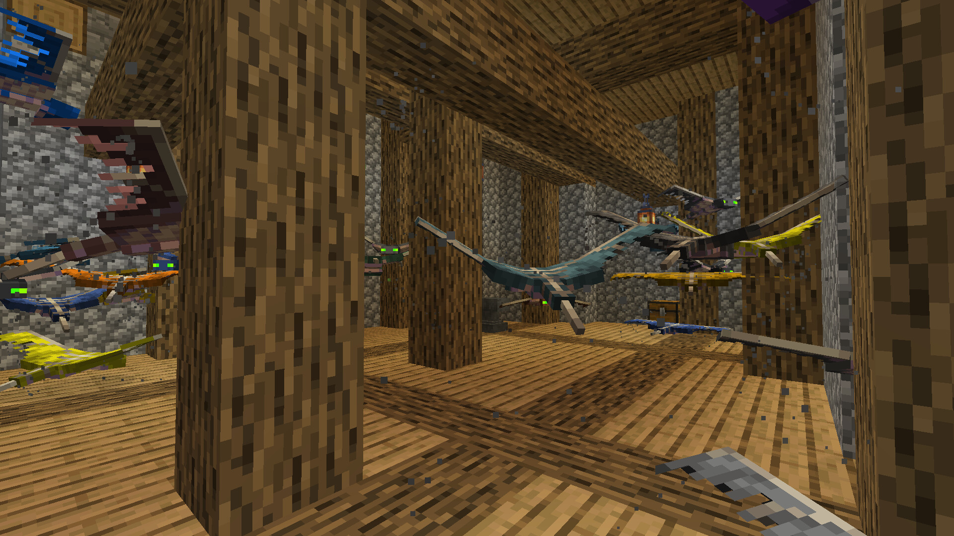 Random Colored Phantom Minecraft Texture Pack