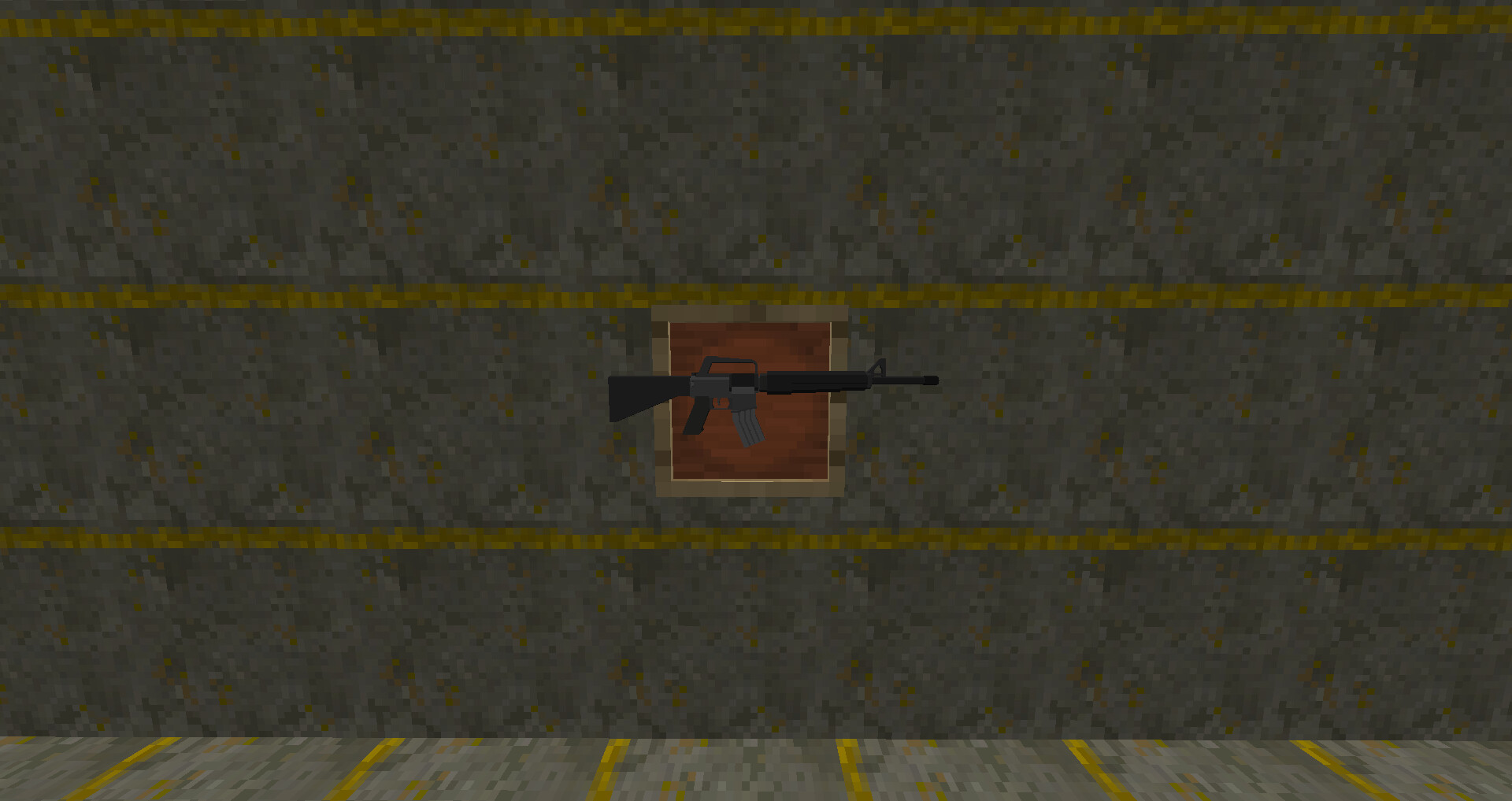 M4A1 Gun Minecraft Texture Pack