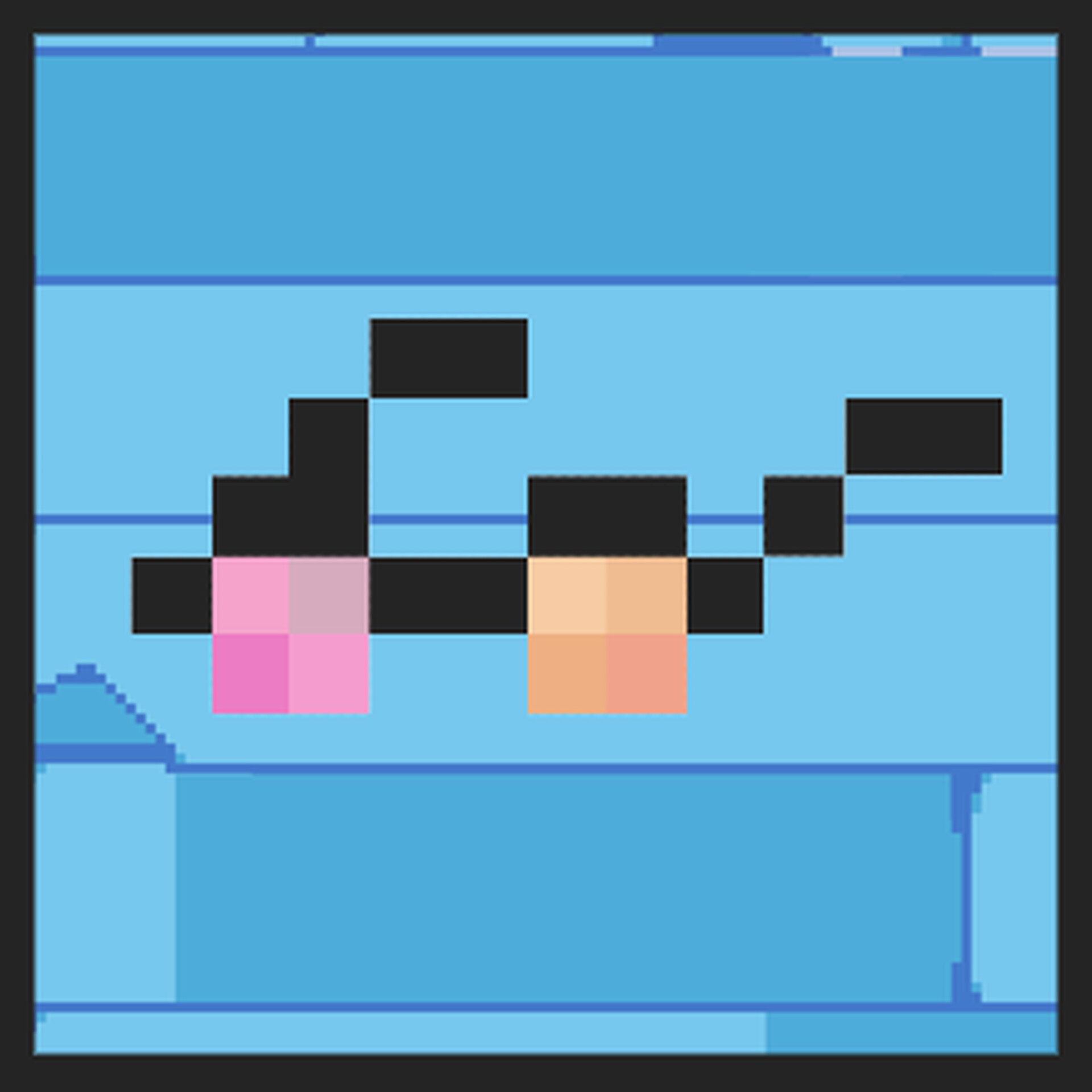 Spamton Glasses [Deltarune] Minecraft Texture Pack