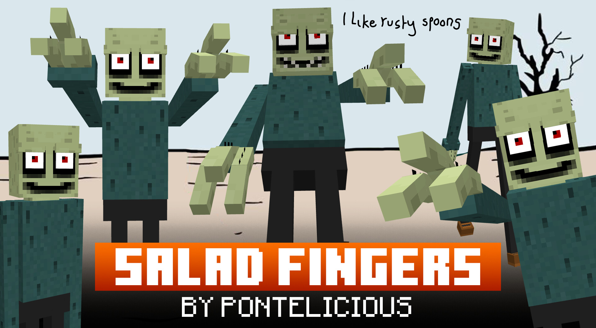 SALAD FINGERS [By Pontelicious] Minecraft Texture Pack