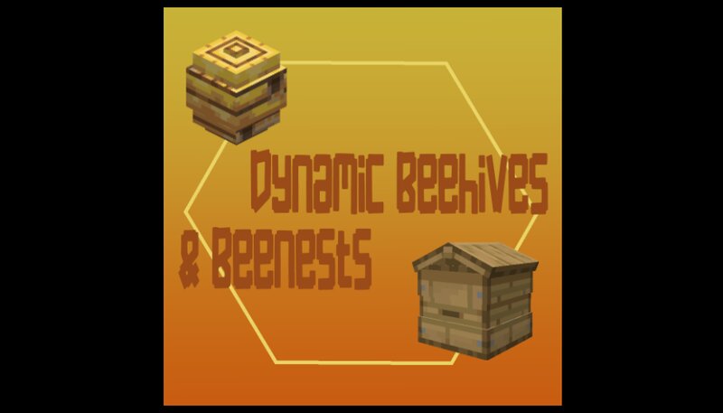 Dynamic Beehives & Beenests Minecraft Texture Pack