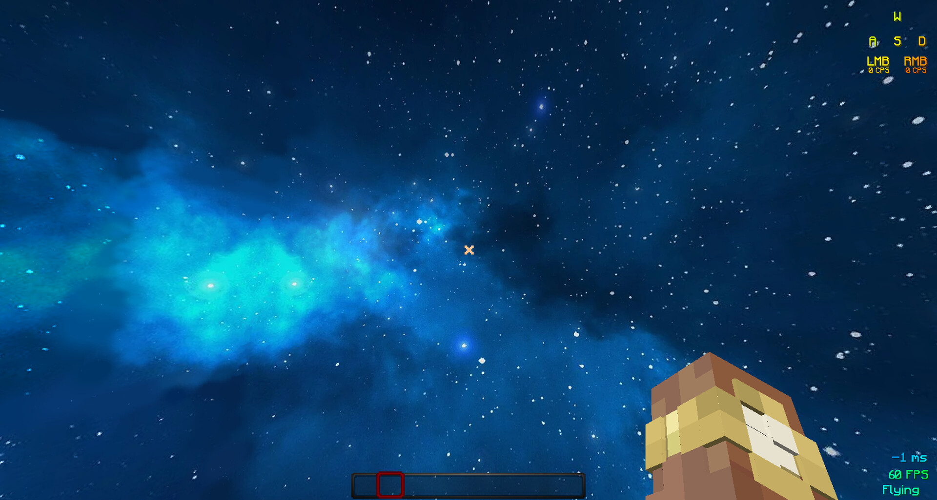 Blue Galaxy Sky Overlay (1.8, 1.18, 1.19) Minecraft Texture Pack