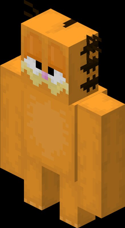 Garfield The Warden! Minecraft Texture Pack