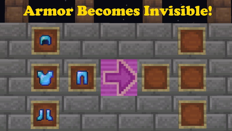 Invisible Armor Show Your Skin While Wearing Armor Minecraft Texture Pack