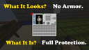Invisible Armor // Show Your Skin While Wearing Armor Minecraft Texture ...