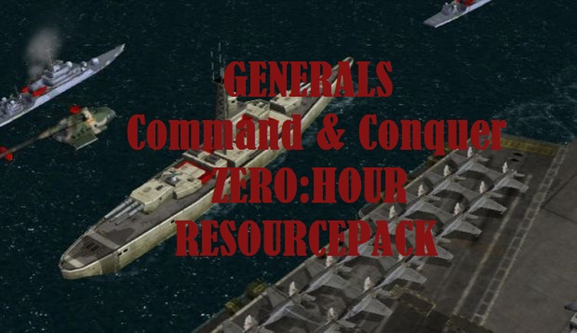 Command & Conquer Generals (Zero:Hour) Resource Pack Minecraft Texture Pack