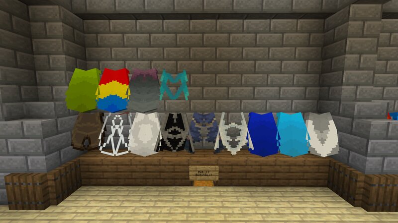 More Elytras (requires optifine) Minecraft Texture Pack