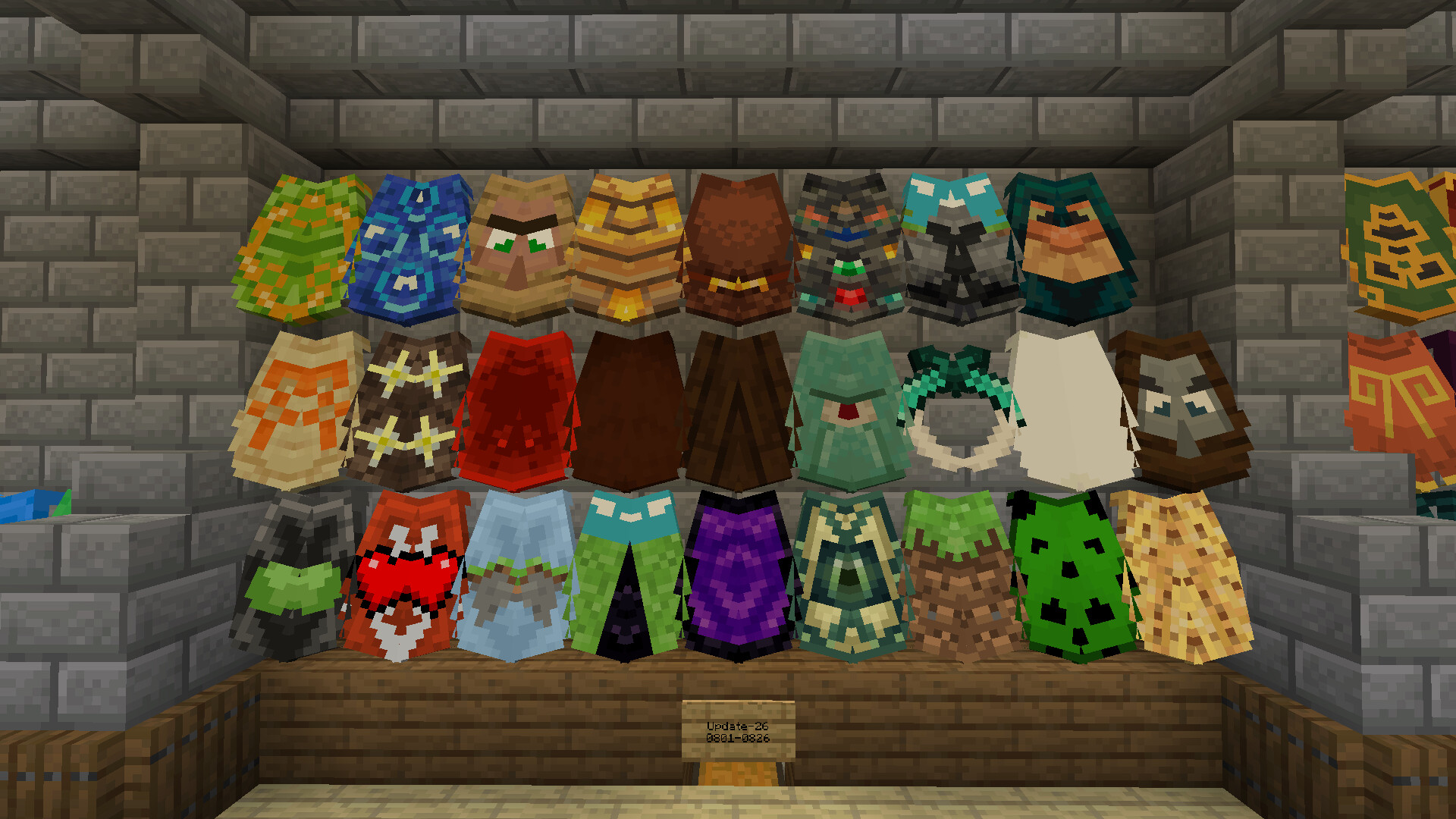 More Elytras (requires optifine) Minecraft Texture Pack