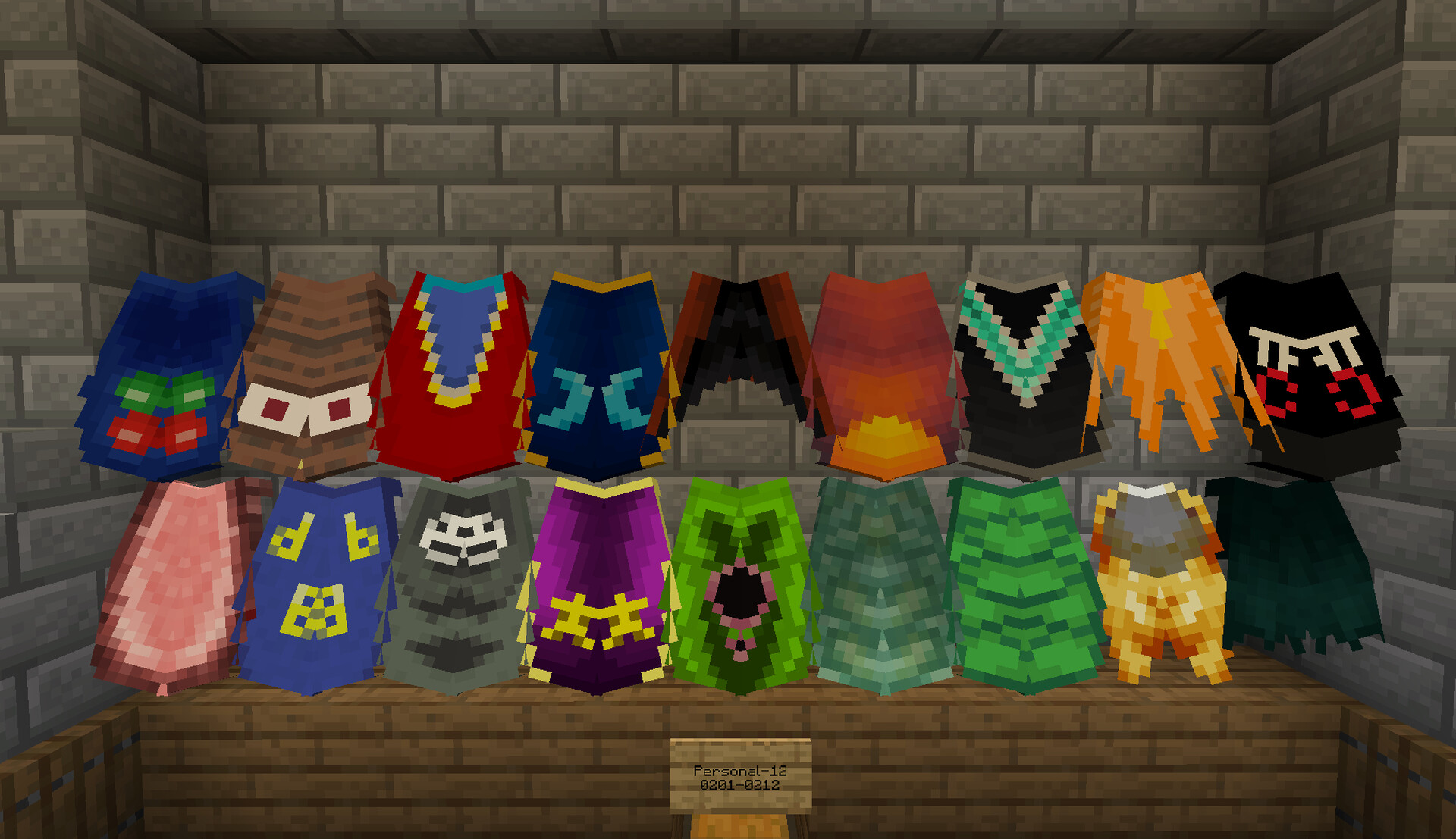 More Elytras (requires optifine) Minecraft Texture Pack