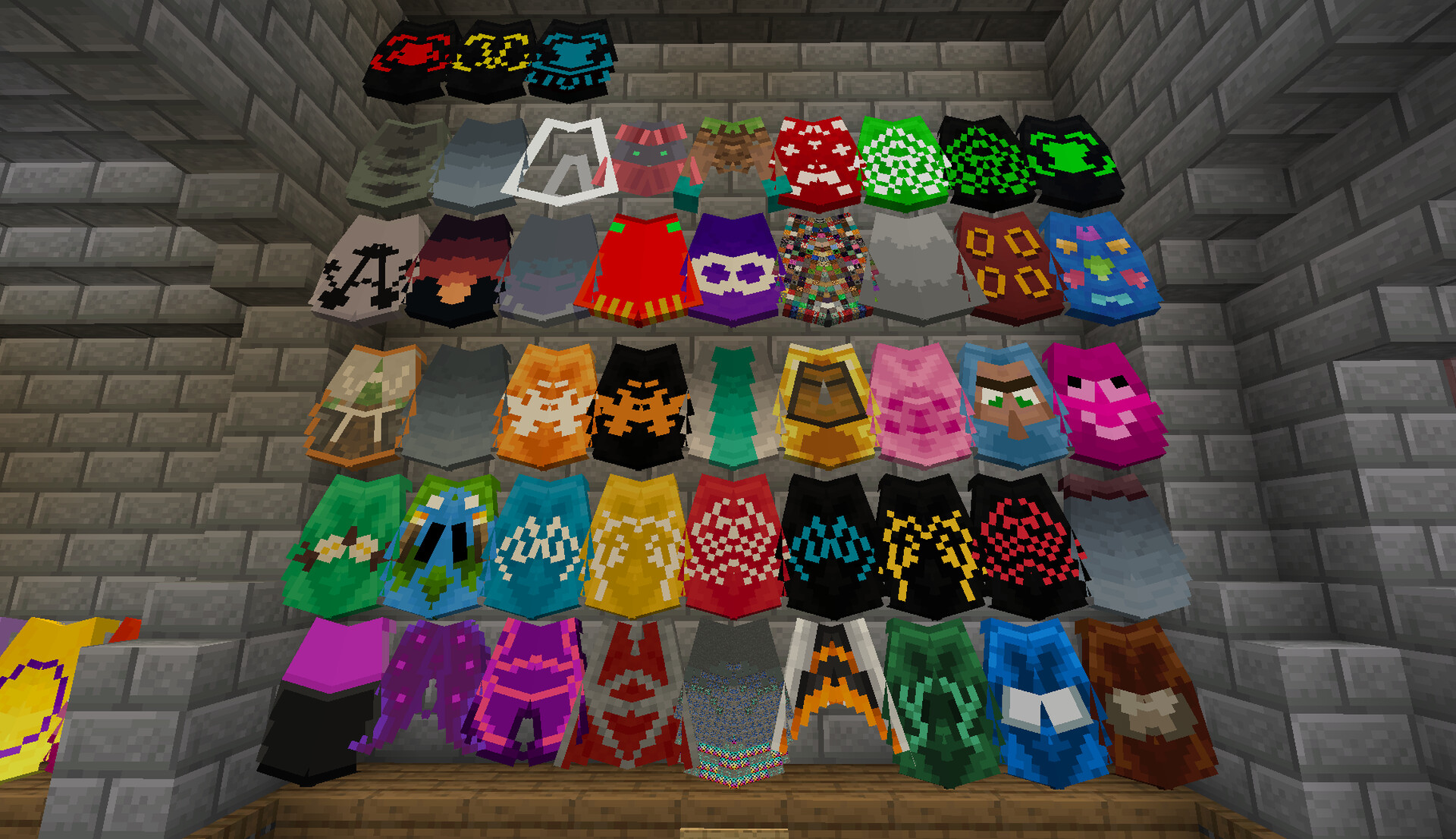 More Elytras (requires optifine) Minecraft Texture Pack