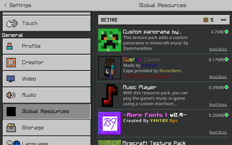 Custom panorama by darkmazeblox. Minecraft Texture Pack