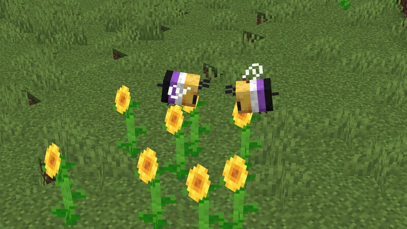 Non binary Bees Minecraft Texture Pack