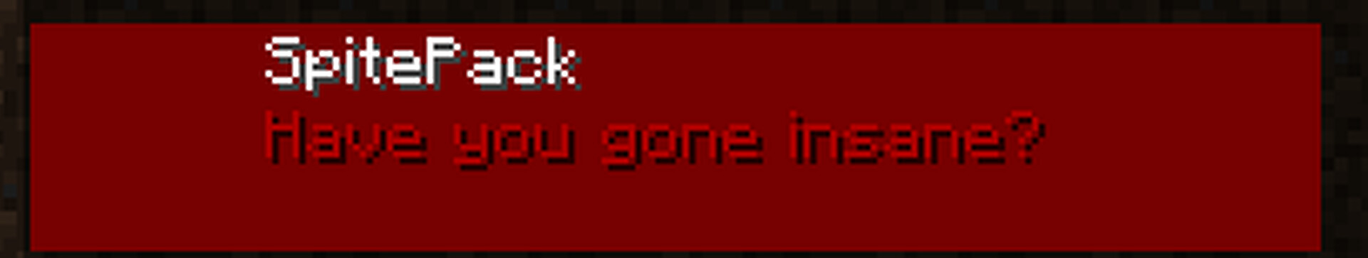 SpitePack Minecraft Texture Pack