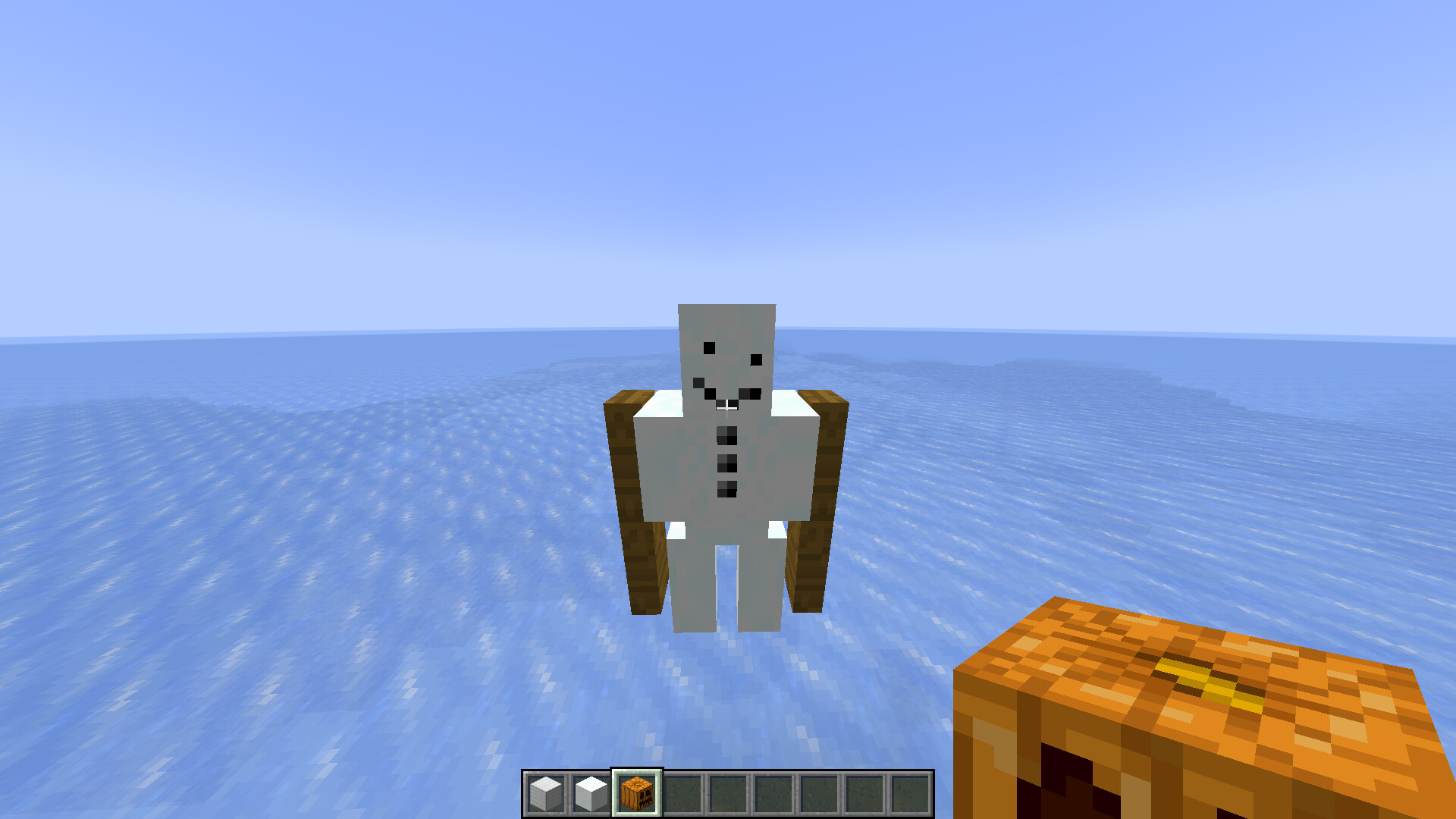 Snow Golem hits the gym and gets a 16 pack Minecraft Texture Pack
