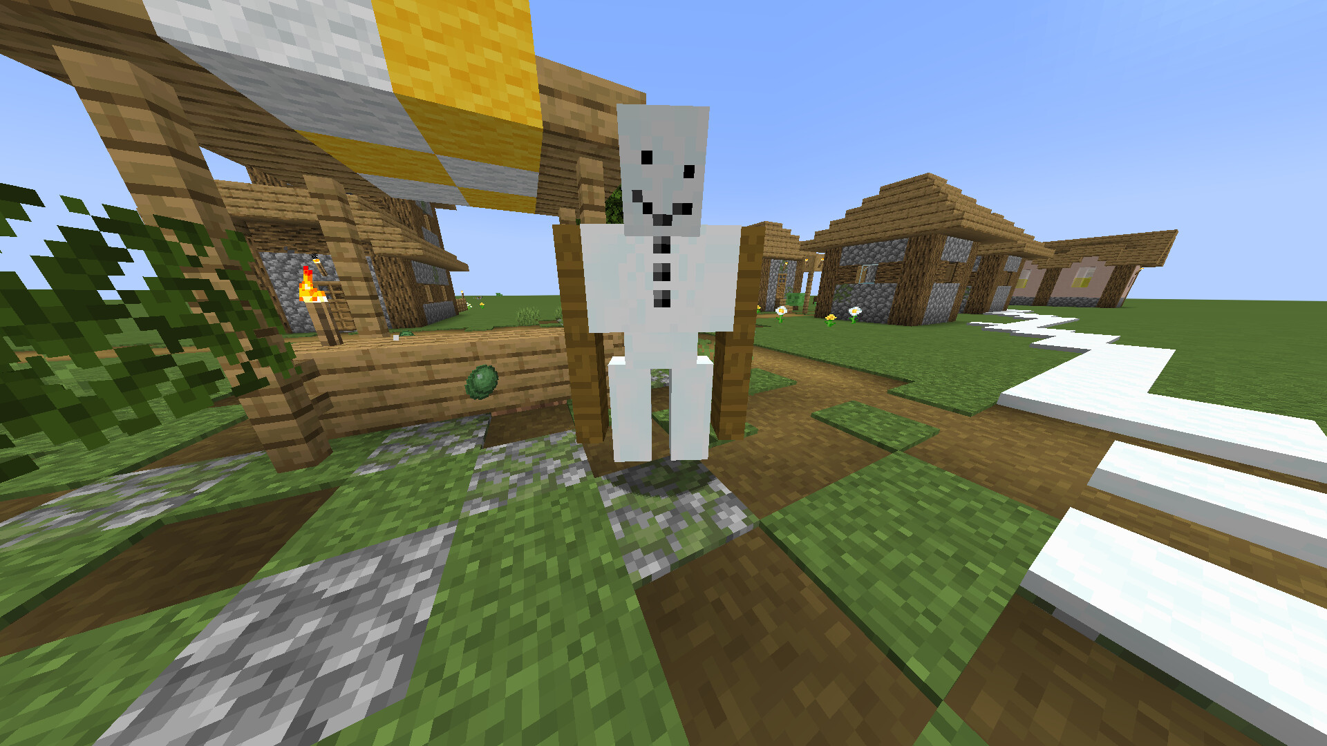 Snow Golem hits the gym and gets a 16 pack Minecraft Texture Pack