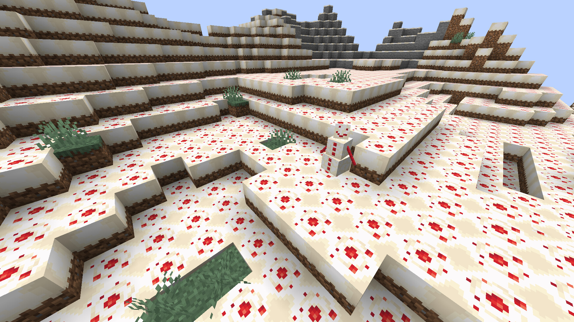 Cake Frosting Snow Minecraft Texture Pack