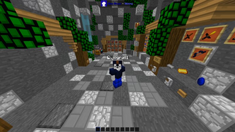 Nine Blues 16x PvP Texture Pack Minecraft Texture Pack