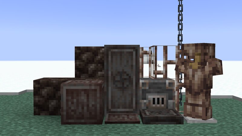 Rustillery's rusted & rustic weaponry Minecraft Texture Pack