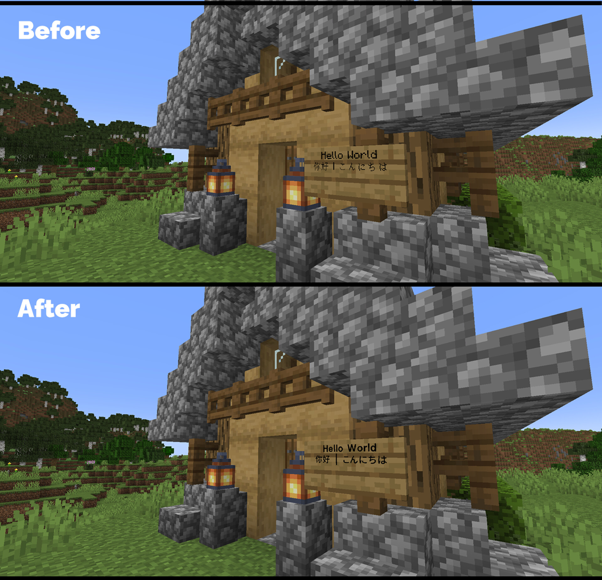 Minefont Minecraft Texture Pack