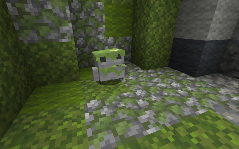 Tuff golem + Moss golem Minecraft Texture Pack