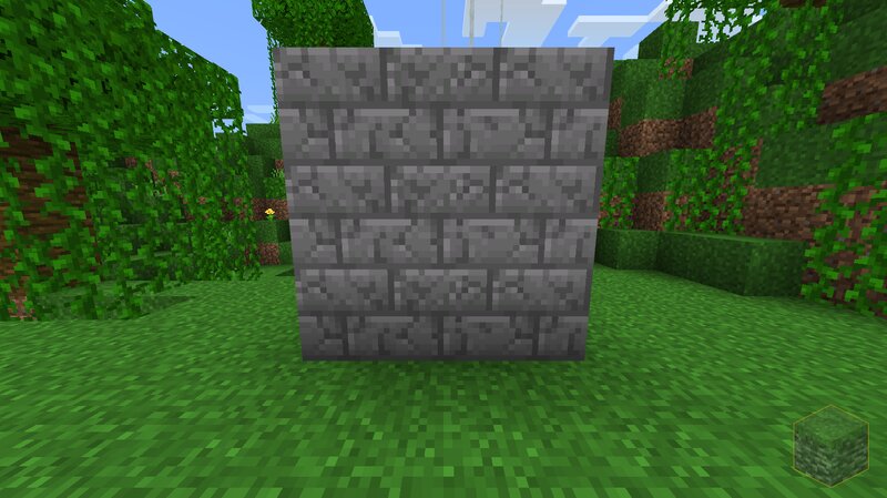 Infested Stone Hint | Bedrock Tweaks Minecraft Texture Pack