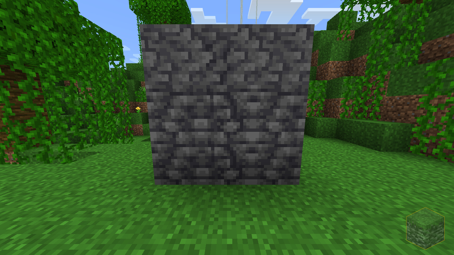Infested Stone Hint | Bedrock Tweaks Minecraft Texture Pack