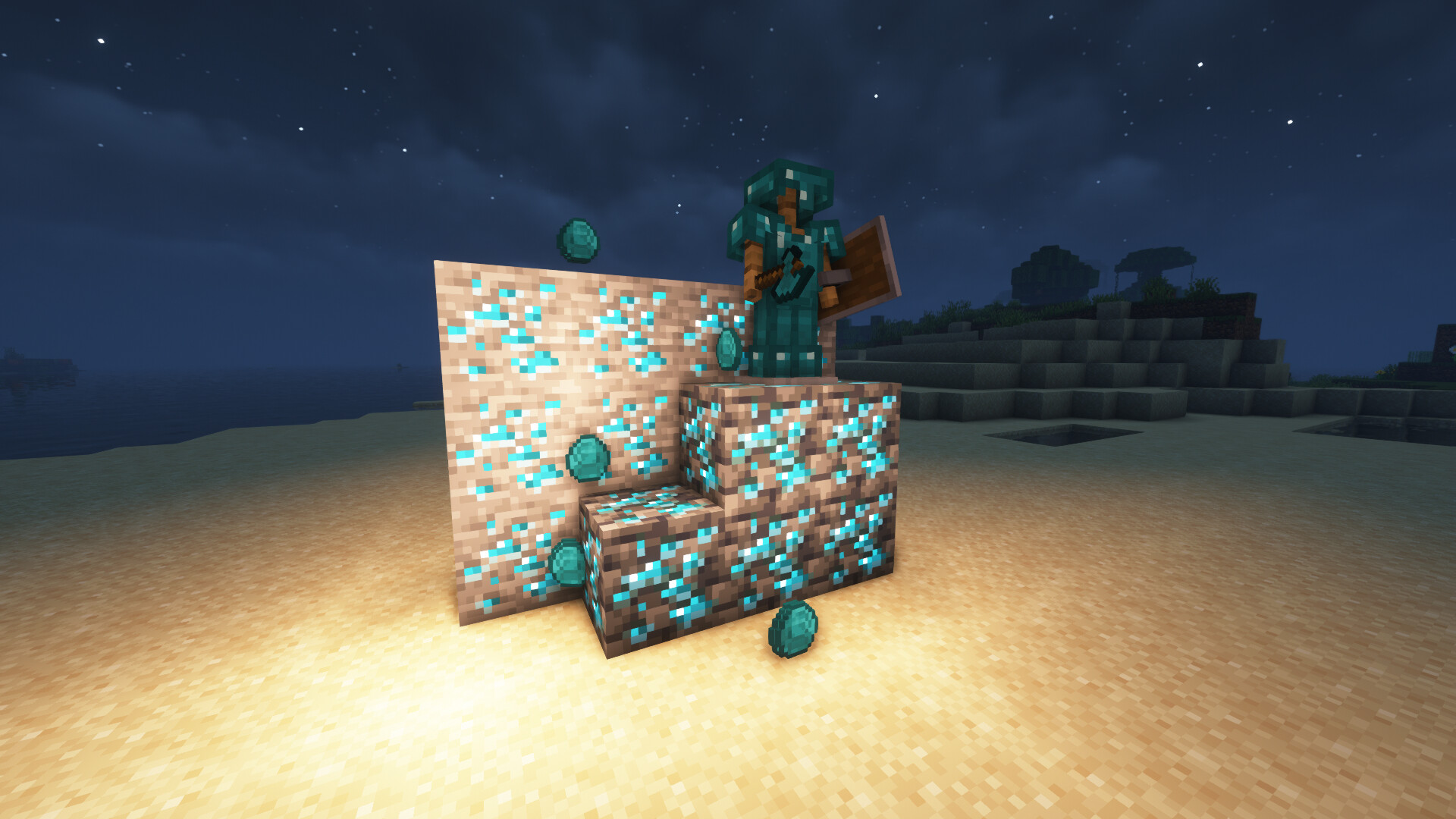 Dark Diamond PvP Minecraft Texture Pack