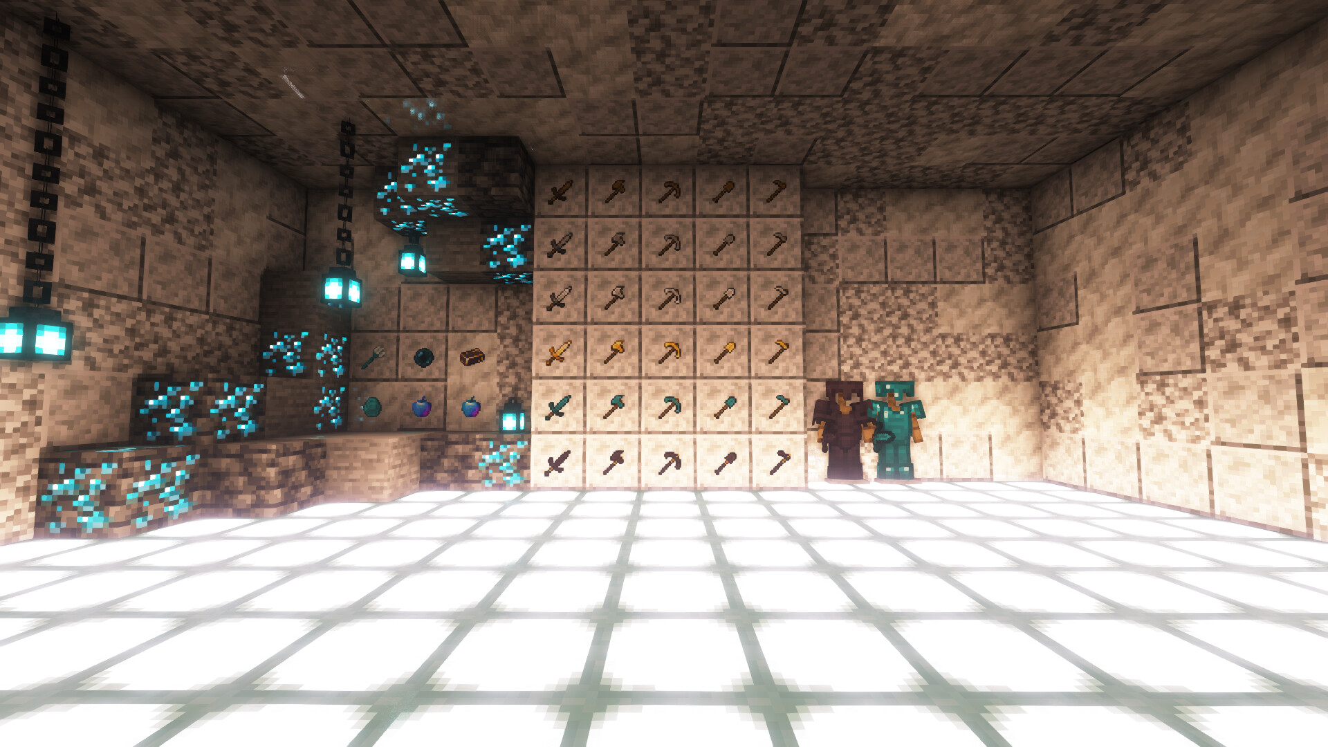 Dark Diamond PvP Minecraft Texture Pack
