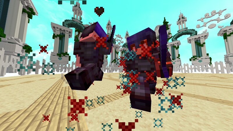 Vlads Red PvP Particles Minecraft Texture Pack