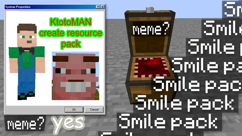 Smile Pack ;D Minecraft Texture Pack