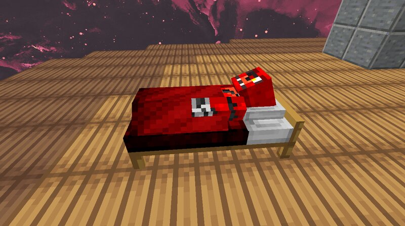 Bed 3d Foxy Minecraft Texture Pack