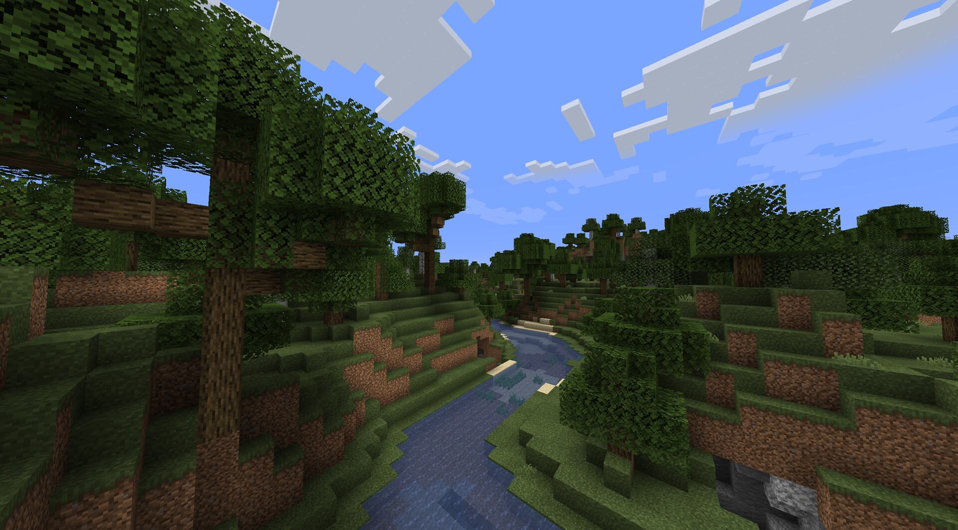 Bushy Leaves Enabler Minecraft Texture Pack