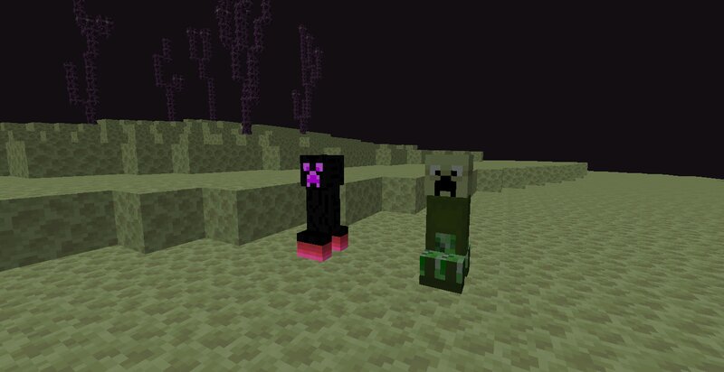 Creeper Mobs Minecraft Texture Pack