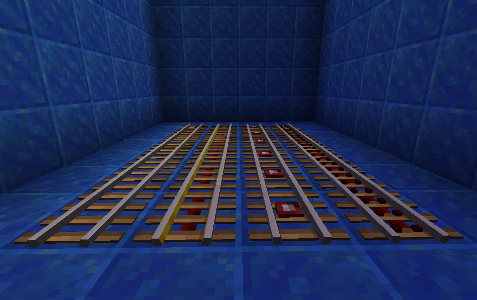 3D RAILS - SMALL Minecraft Texture Pack