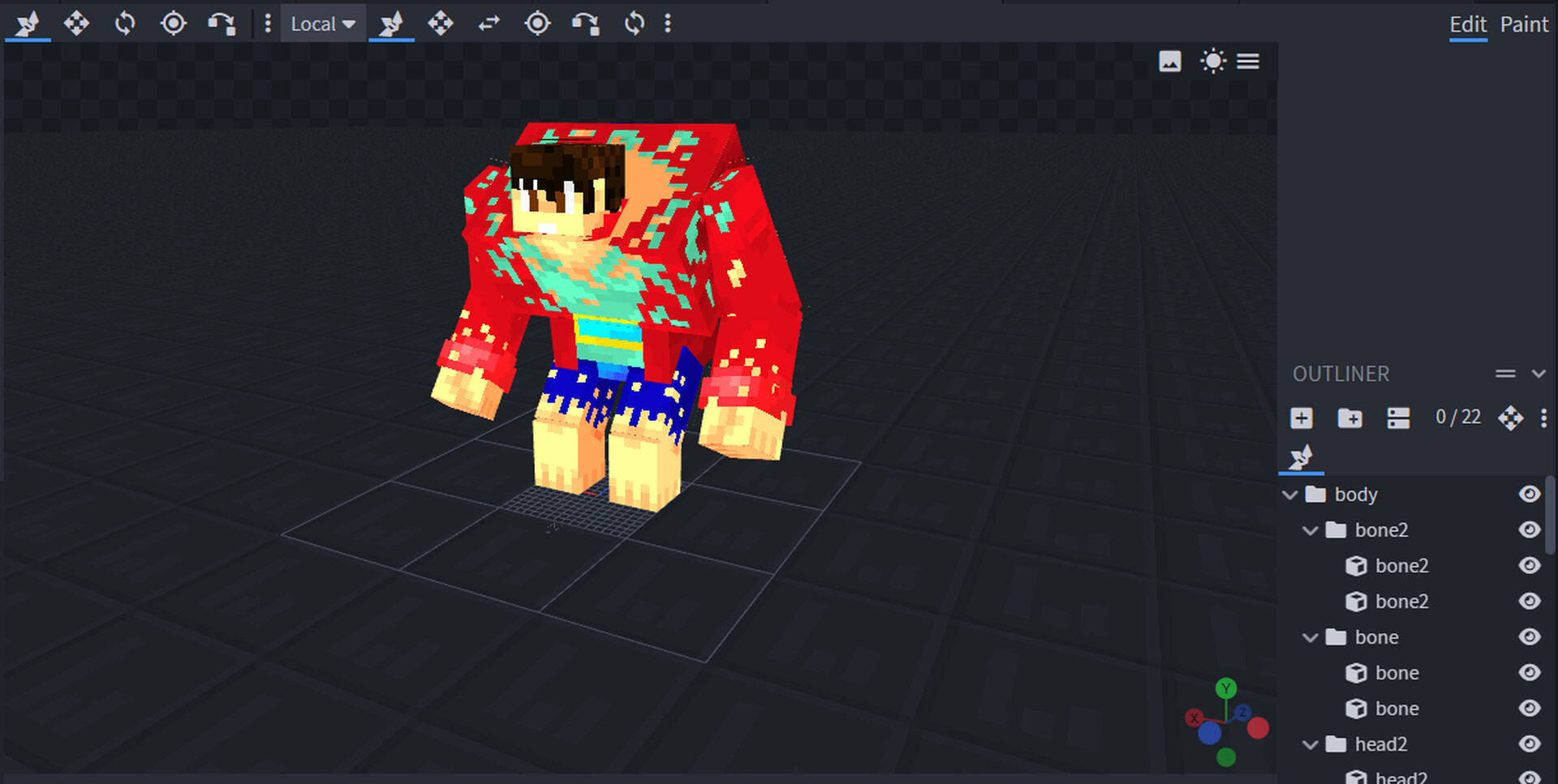 Geo Mutant (OptiFine) = iron golem Minecraft Texture Pack