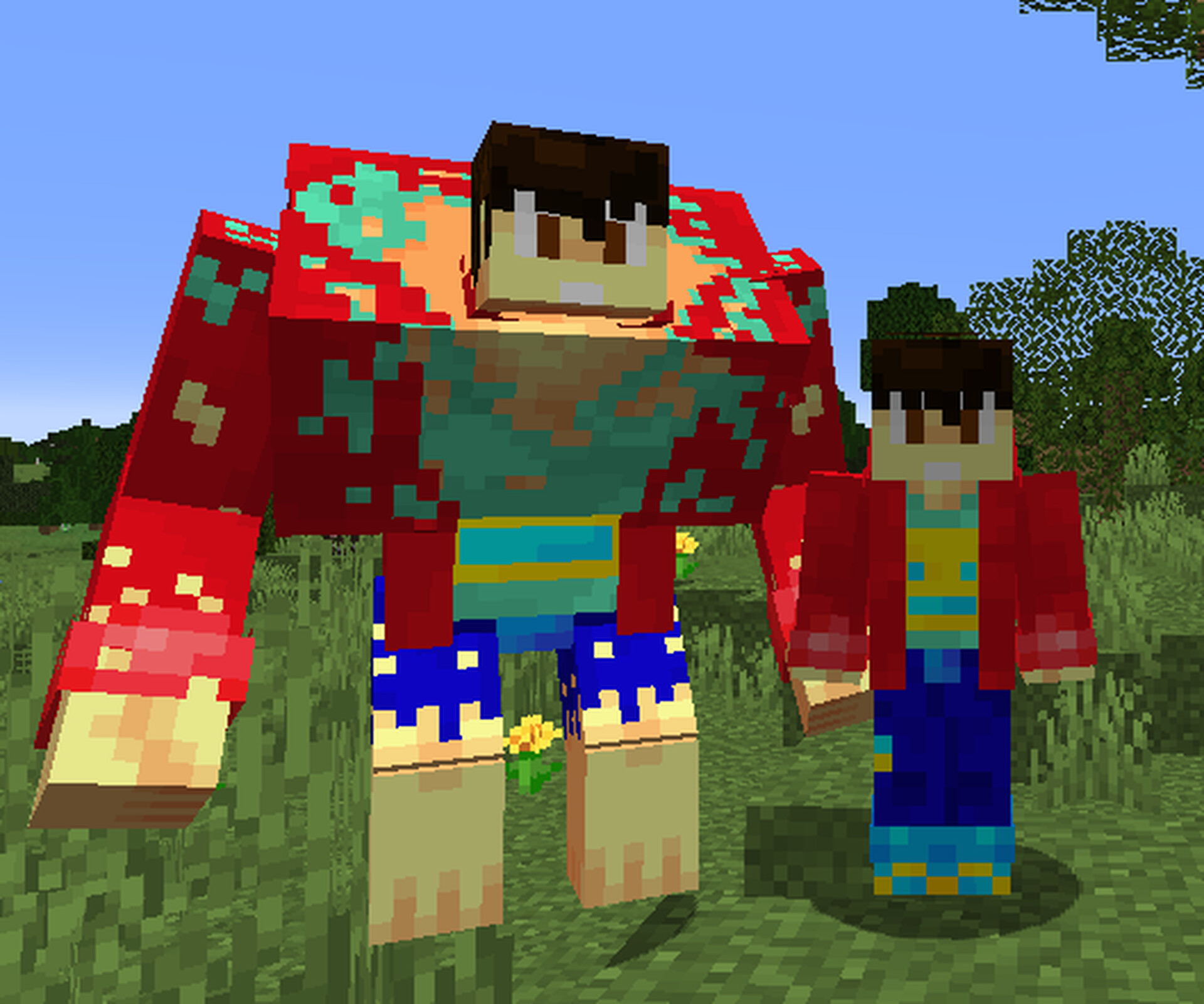 Geo Mutant (OptiFine) = iron golem Minecraft Texture Pack