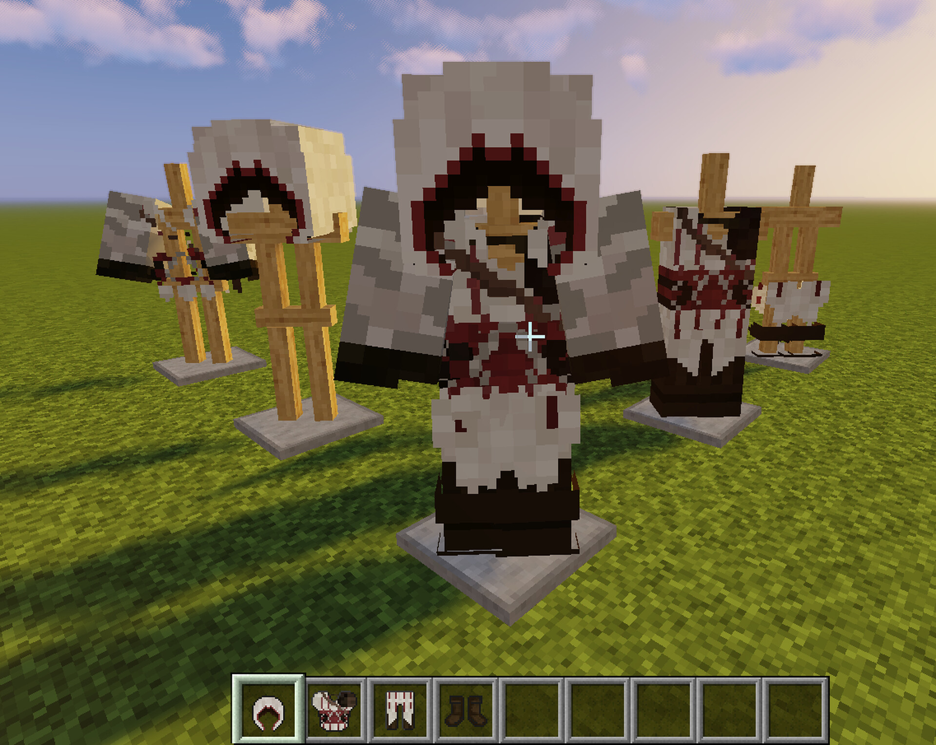 Ezio Auditore Assasins Creed Leather Armor Set Minecraft Texture Pack