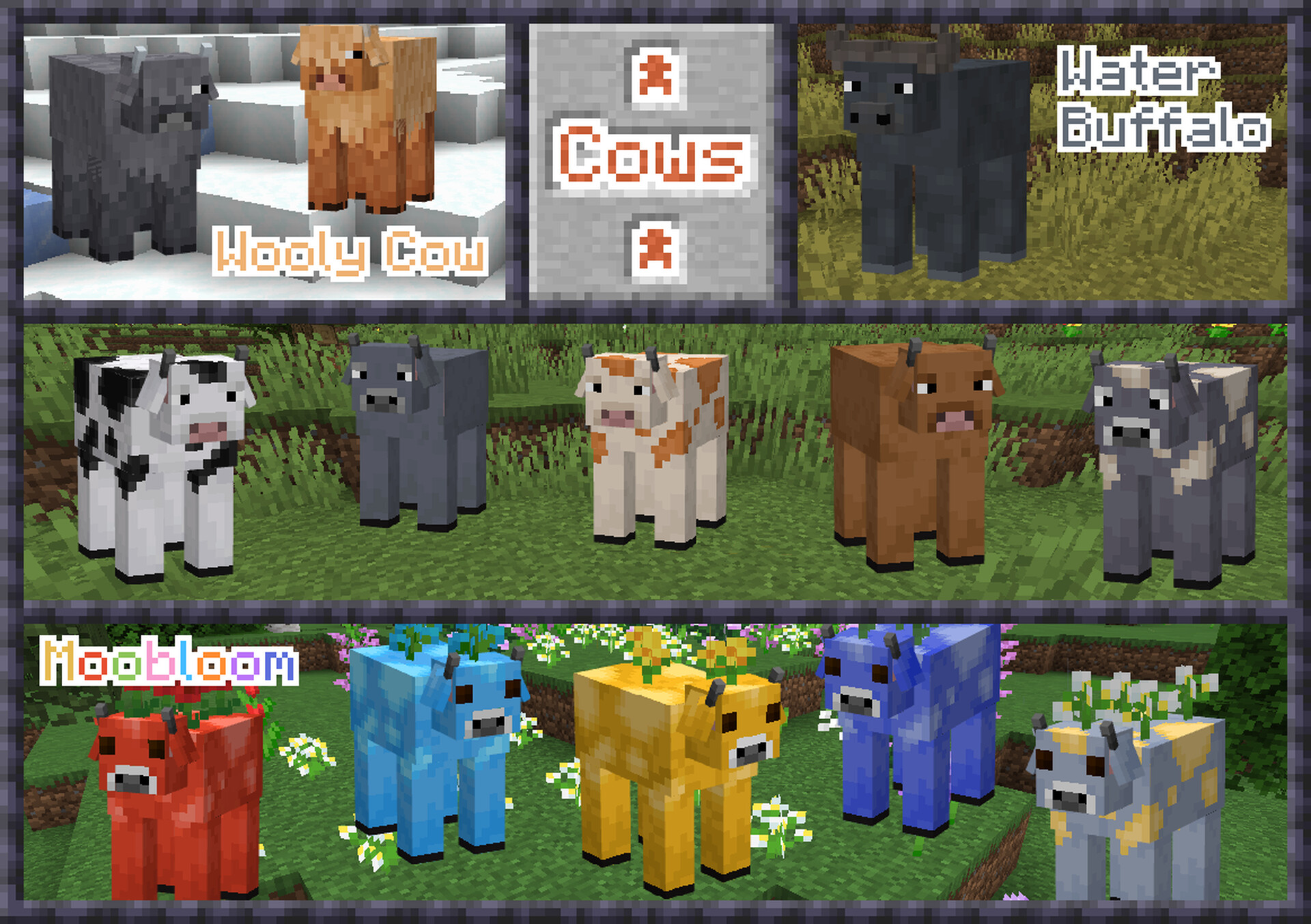 Cyber's Realistic-ish Mobs Minecraft Texture Pack