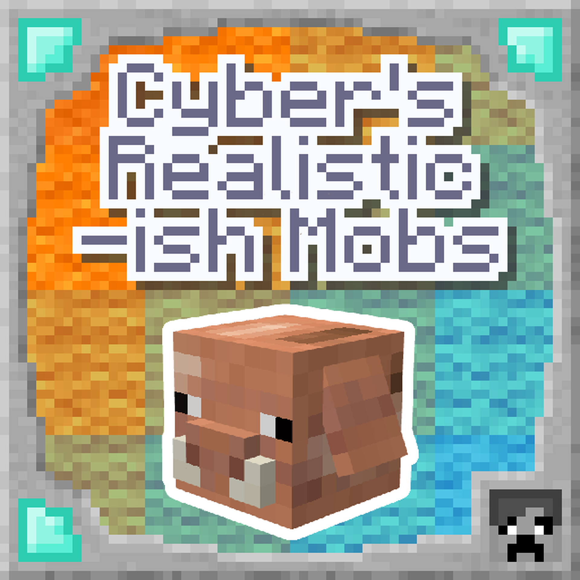 Cyber's Realistic-ish Mobs Minecraft Texture Pack