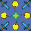 Blue golden apple with animation Minecraft Texture Pack