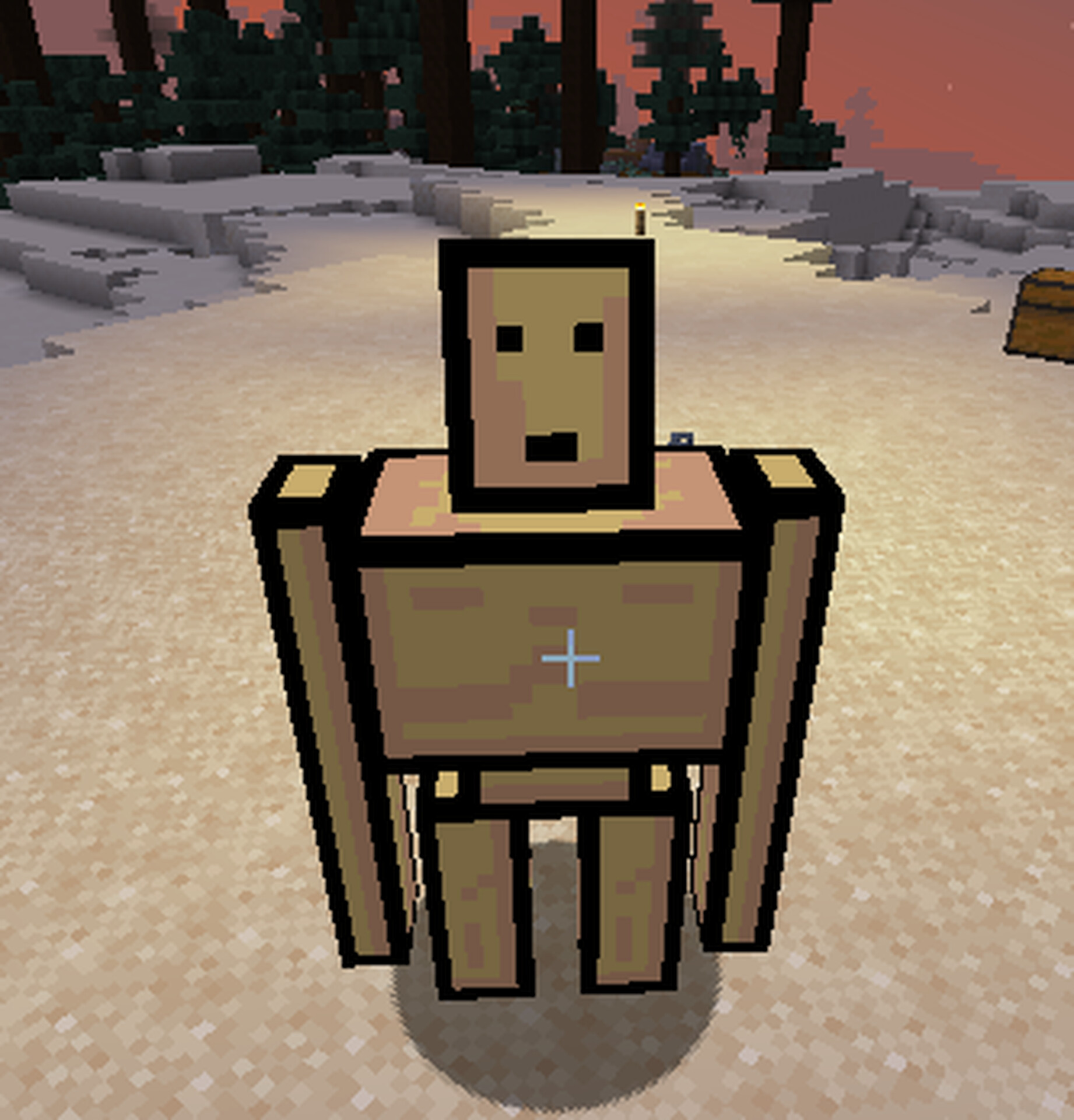 Buff butter golem from Scratchin' Melodii Minecraft Texture Pack