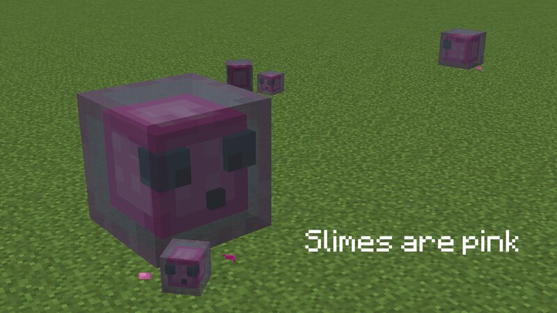 Pink Slime Minecraft Texture Pack