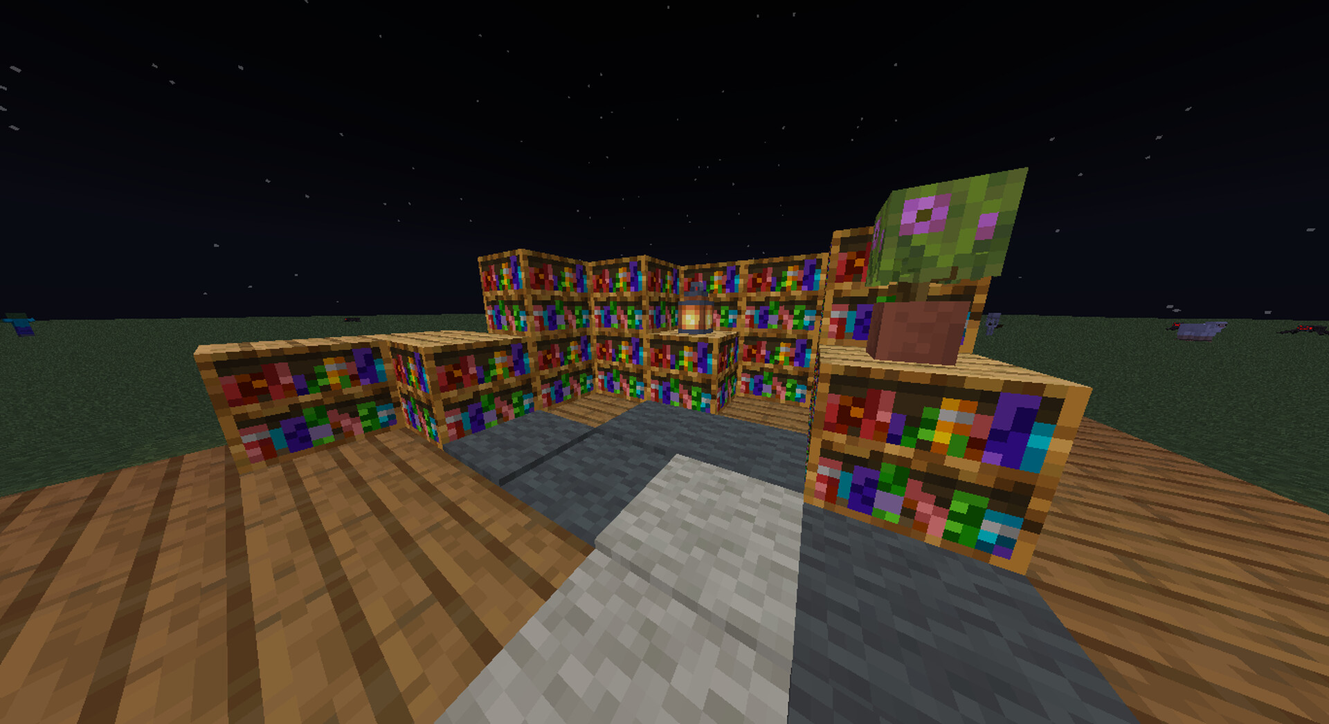 koacrafts's improved bookshelves for 1.19 Minecraft Texture Pack