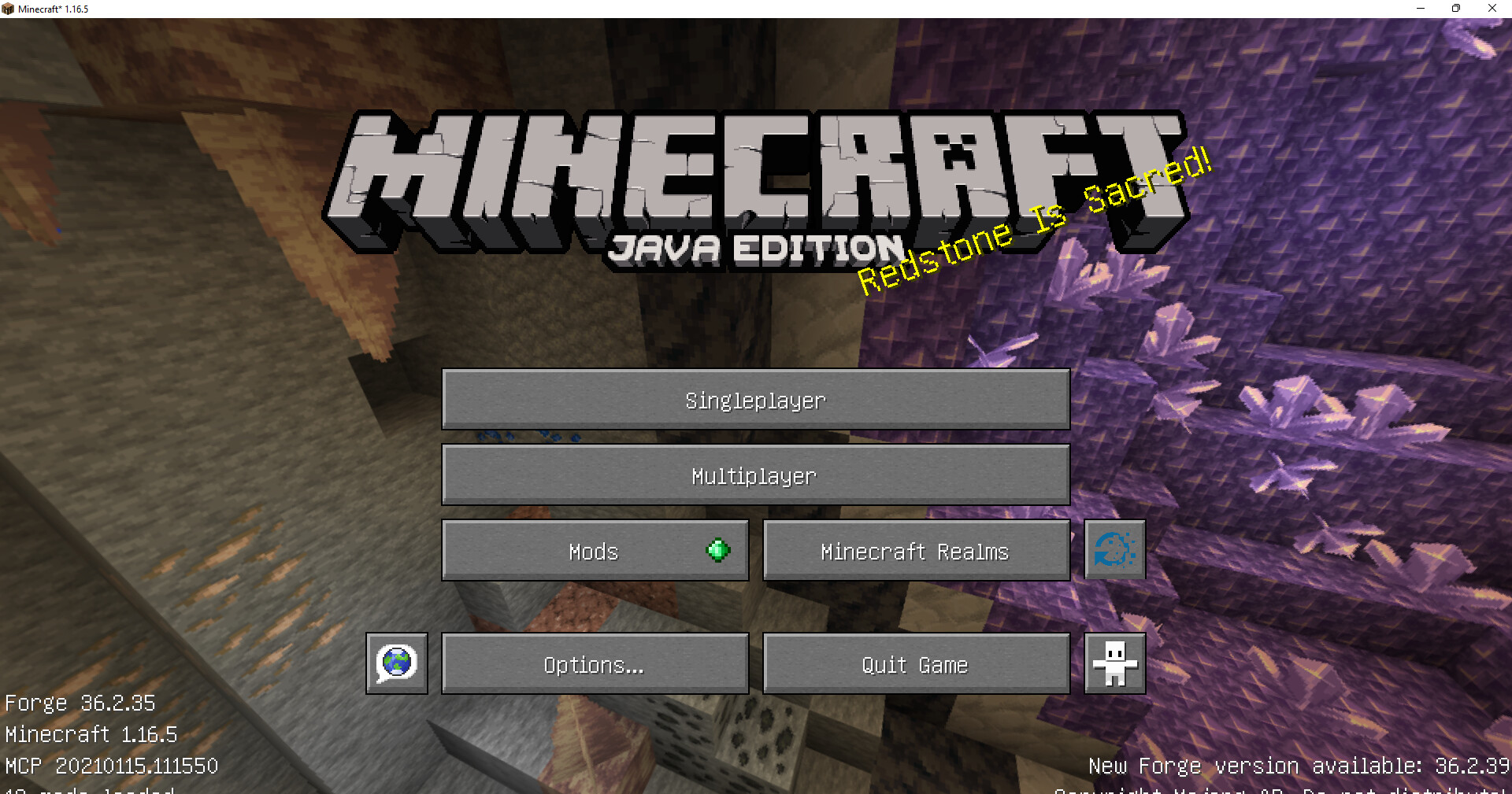 Syngery Server Splash texts Minecraft Texture Pack