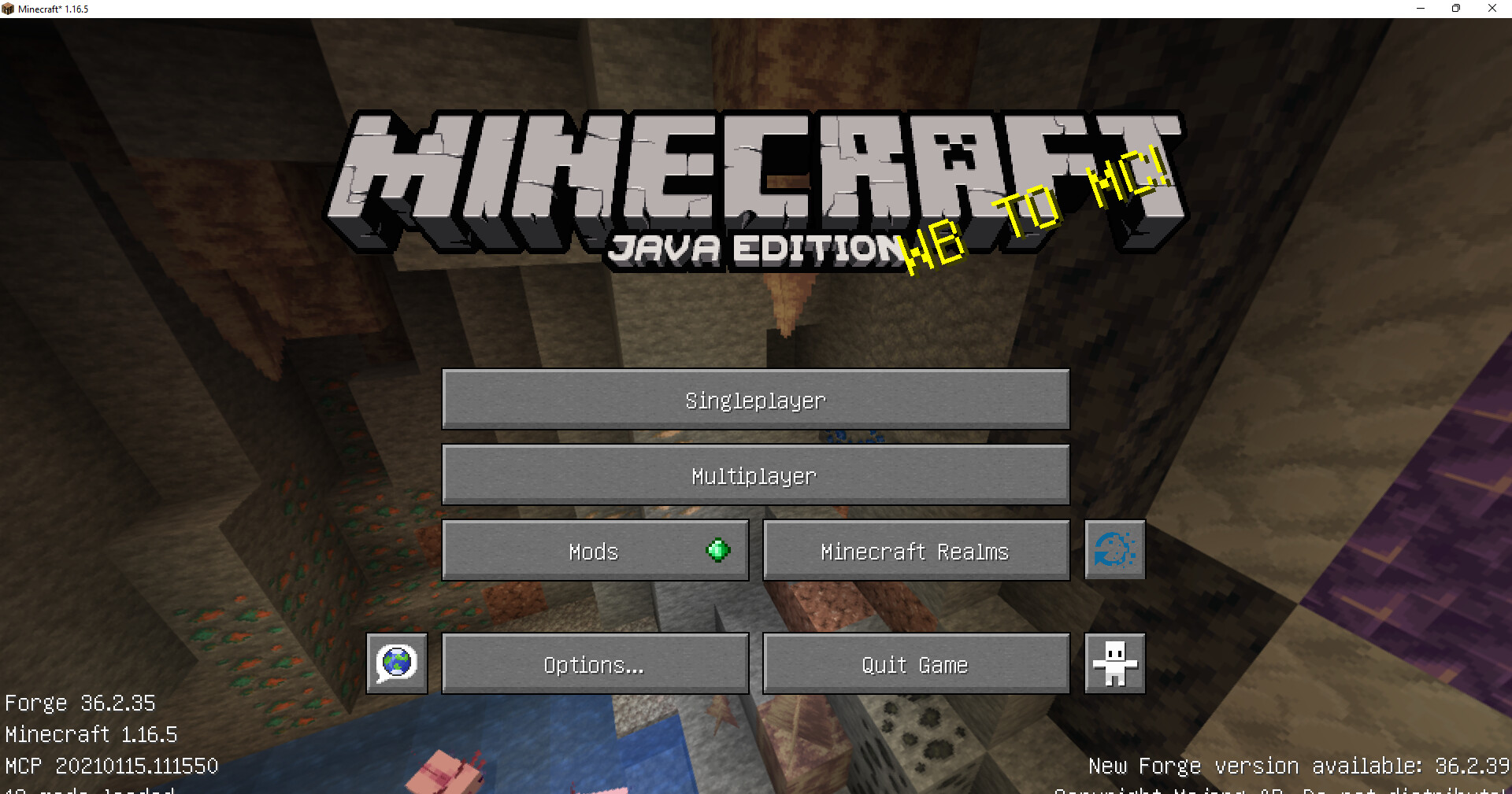 Syngery Server Splash texts Minecraft Texture Pack