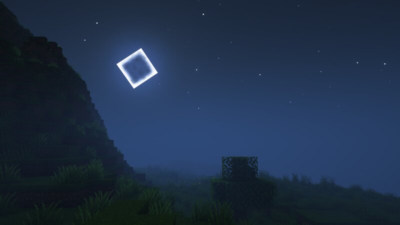 Diagonal Better moon Minecraft Texture Pack
